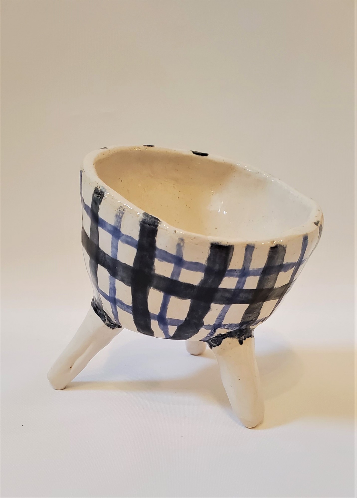 Checkered Planter - Element of Art Studio